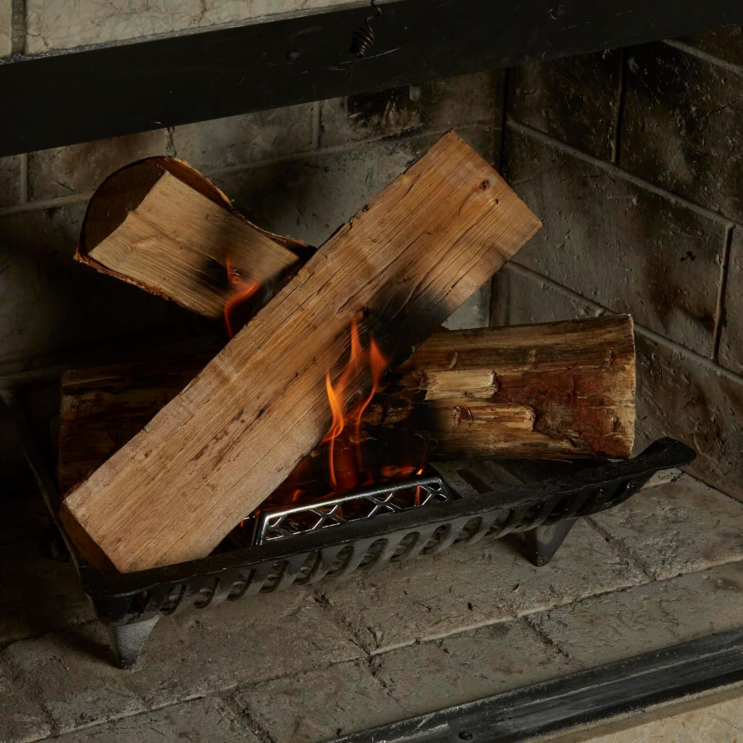 Haystack Fire Starter Airflow Cage and Haystack Fire Starters (Bundle: