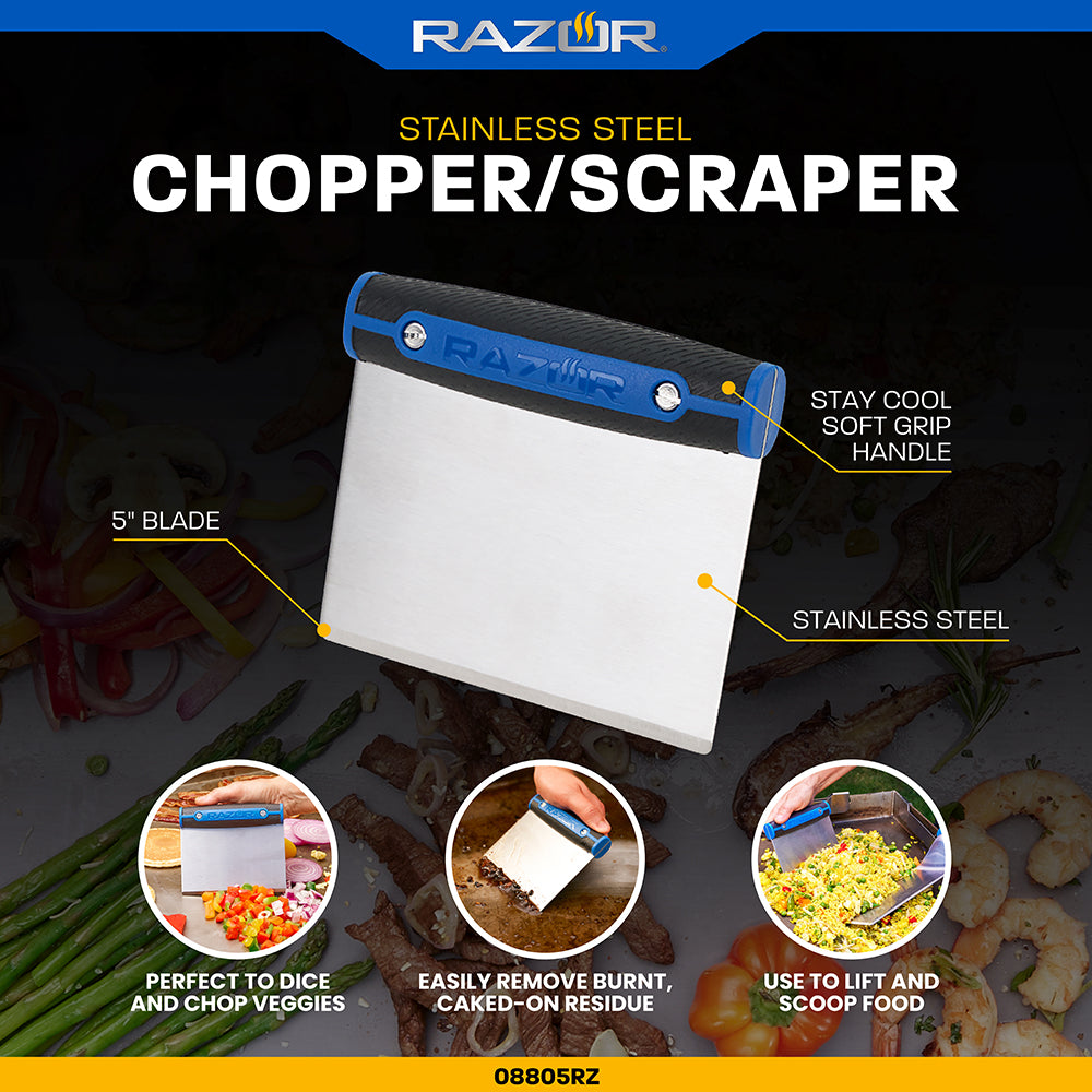 Griddle Scraper Chopper | Razor